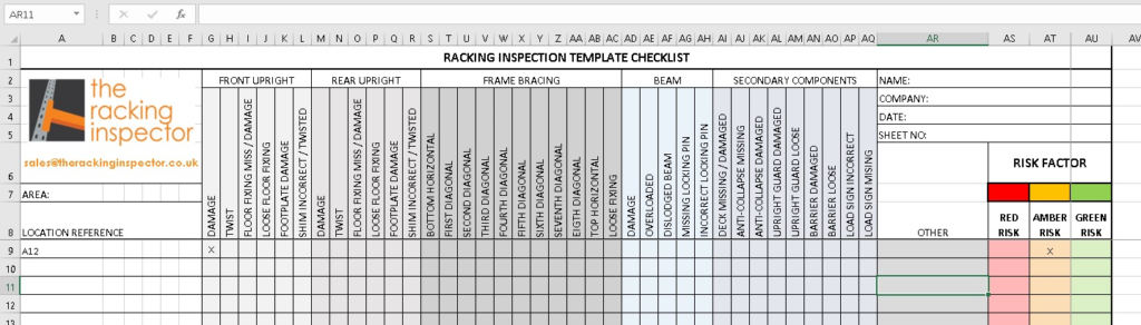 Free Rack Inspection Checklist Download | SEMA Approved